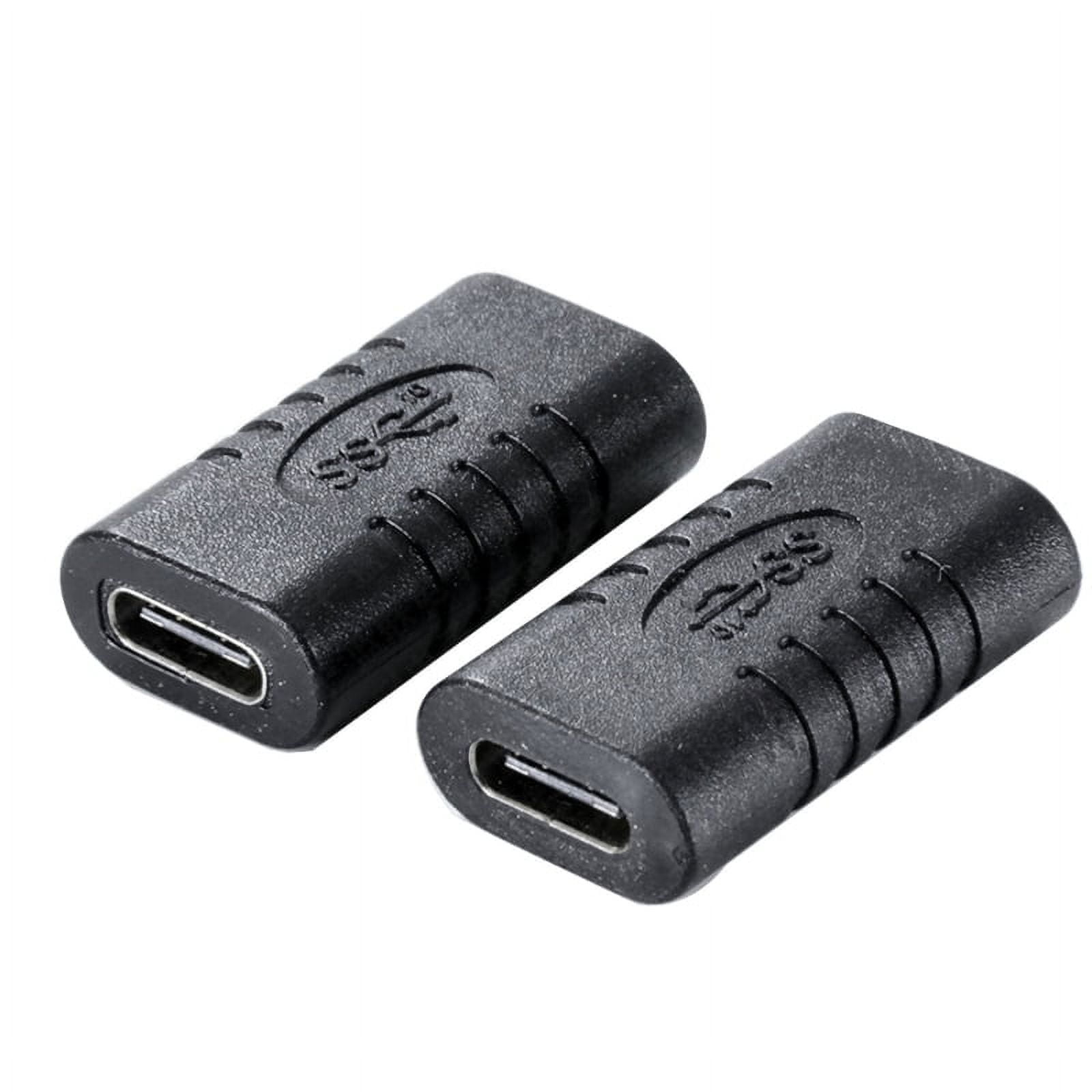 Zecic For Phone Tablet Laptop USB Type C Female to Female Adapter ...