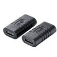 Zecic For Phone Tablet Laptop USB Type C Female to Female Adapter ...