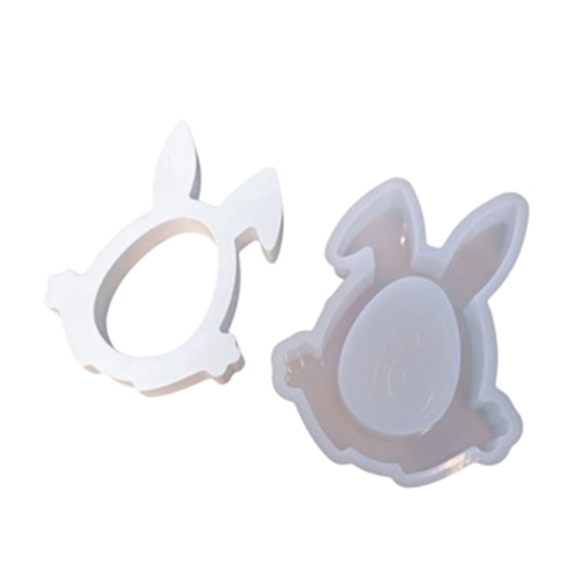 Zecic Rabbit Shaped Silicone Molds for DIY Craft Easter Present Easter ...