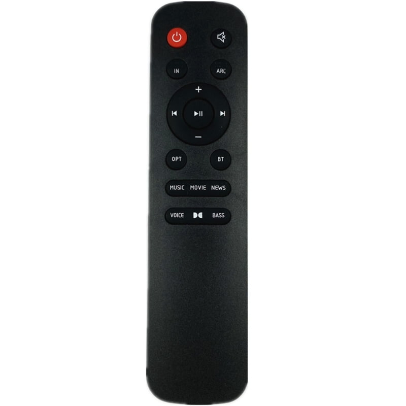 Zecic Replacement Remote Intuitive Control For Cinema SB190 Sound Bar ...
