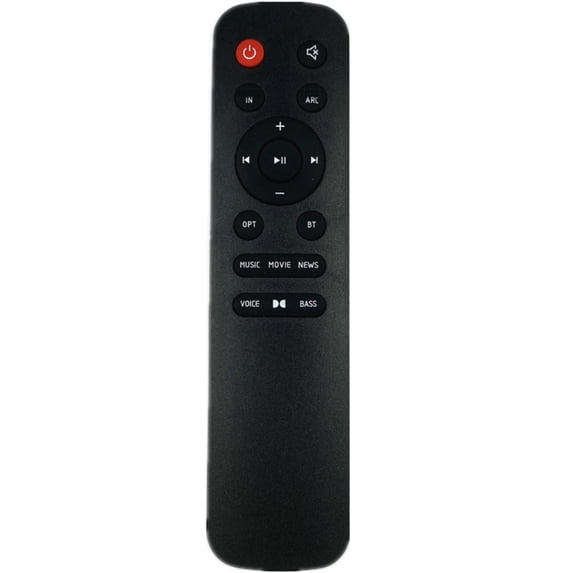Zecic Replacement Remote Intuitive Control For Cinema SB190 Sound Bar ...