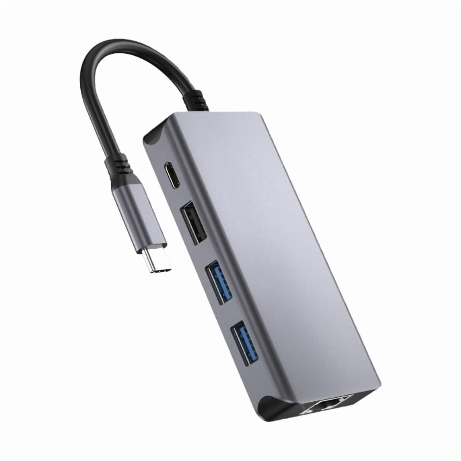 Zecic USB C Expansion Dock Including HDTV 8K Support USB3.0 Port ...