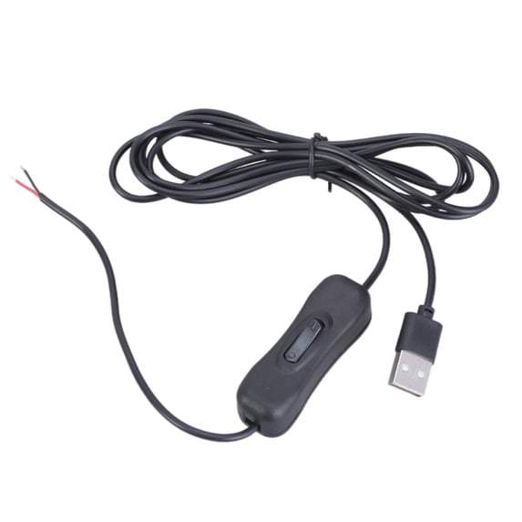 Zecic USB C Pigtail 2 Cores Cable USB Male to 2Pin Wire DIY Pigtail ...