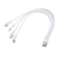 Zecic Versatile USB Cable 4 in 1 USB Charging Cable USB Type C Cable ...