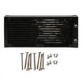 Zecic Water Cooling Computer Radiator 12 Pipe Aluminum Heat Exchanger ...