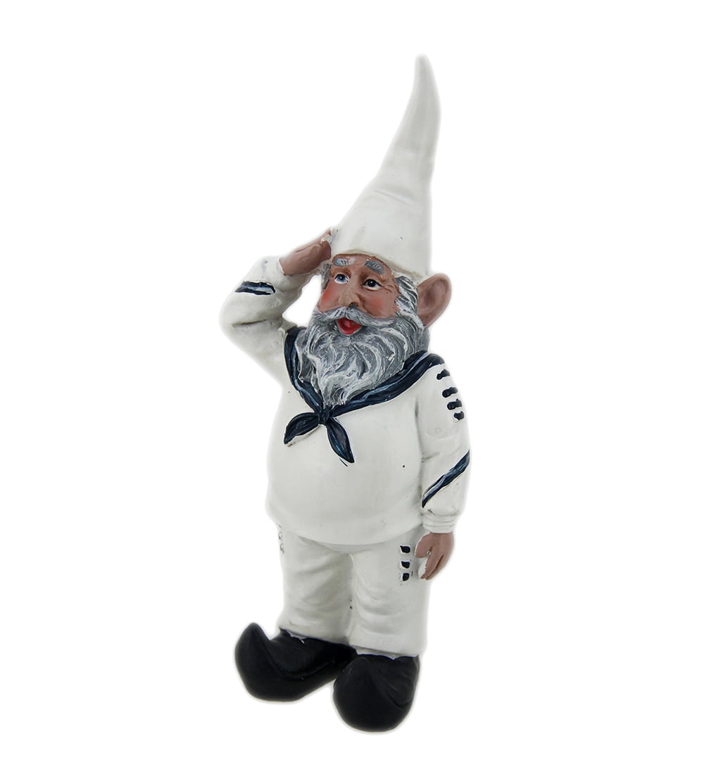 Zeckos 8 inch U.S. Navy Shipmate Sal Garden Gnome Home Decor Statue ...