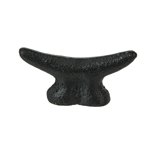 Free Shipping! Zeckos Black Cast Iron Nautical Boat Cleat Drawer Pulls ...