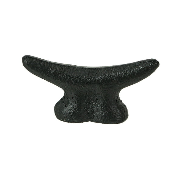 Zeckos Black Cast Iron Nautical Boat Cleat Drawer Pulls Set of 6 ...