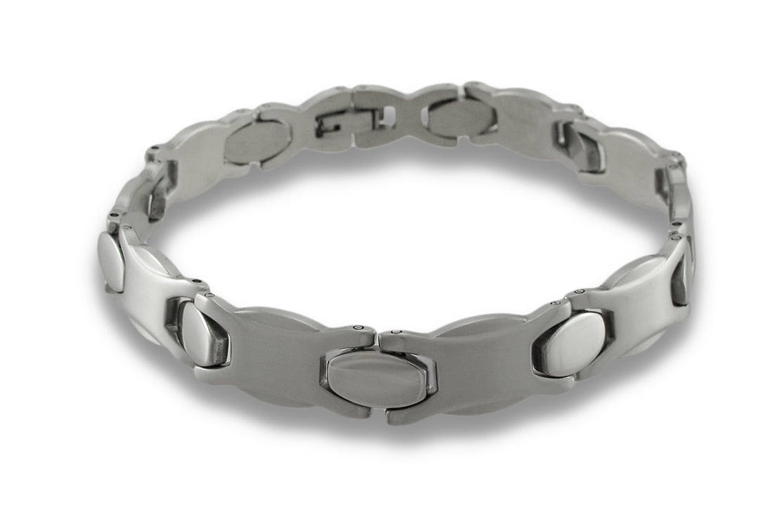 Zeckos Stainless Steel Hugs / Kisses Ladies Bracelet XOXO - Walmart.com