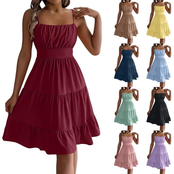 Zedker Women's 2026 Summer Strapless Tube Mini Dress Off Shoulder ...