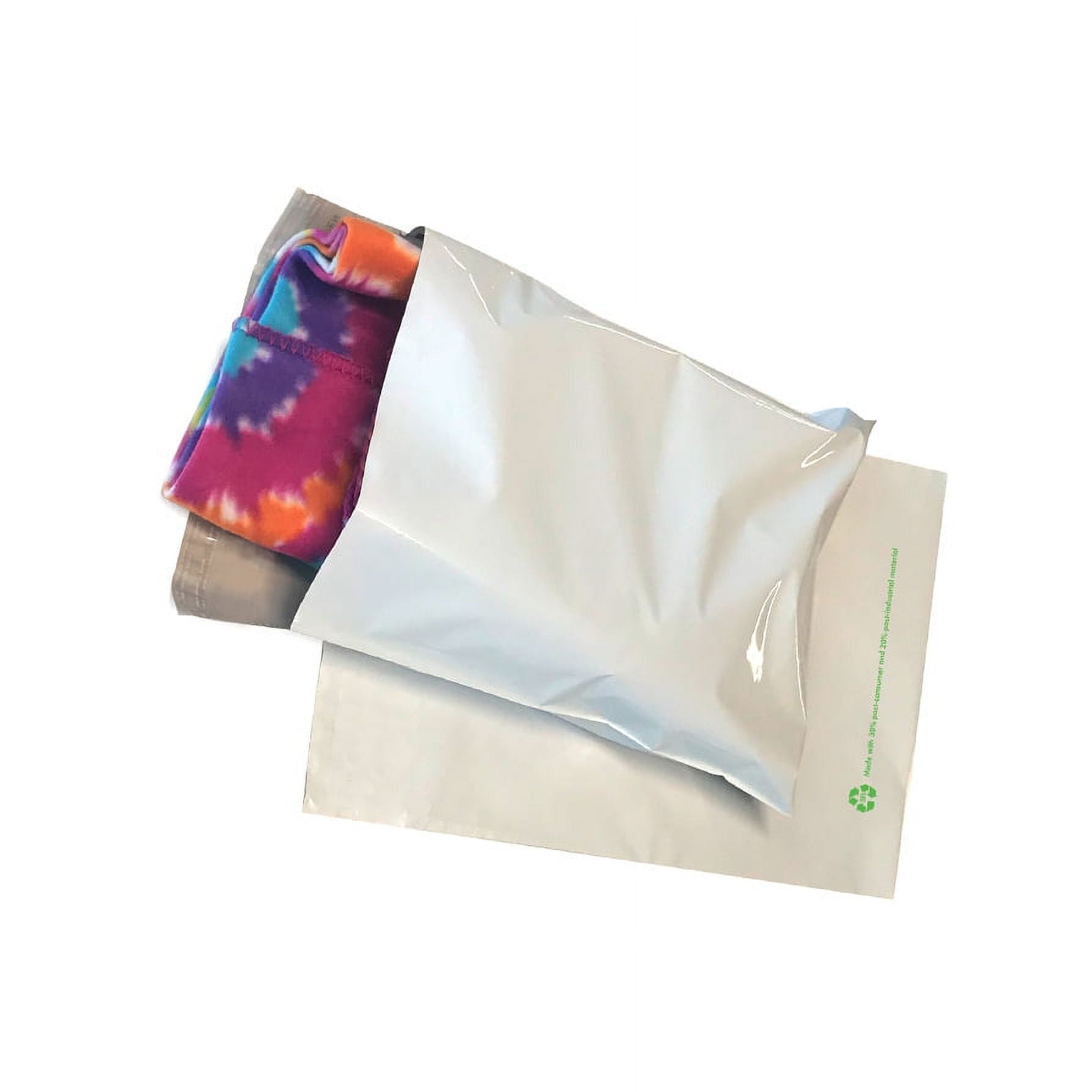 Zee Green Bags White with Silver Interior 50% Recycled Content Plastic ...