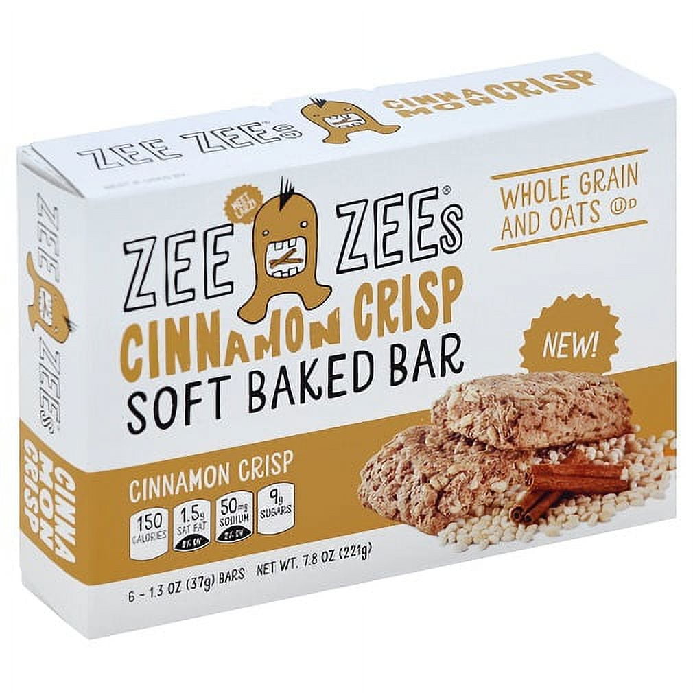 Zee Zee's Soft Baked Bars Cinnamon Crisp, 6 Bars - Walmart.com