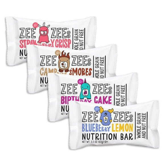 Zee Zees Snack Bars in Lunch Box Groceries - Walmart.com