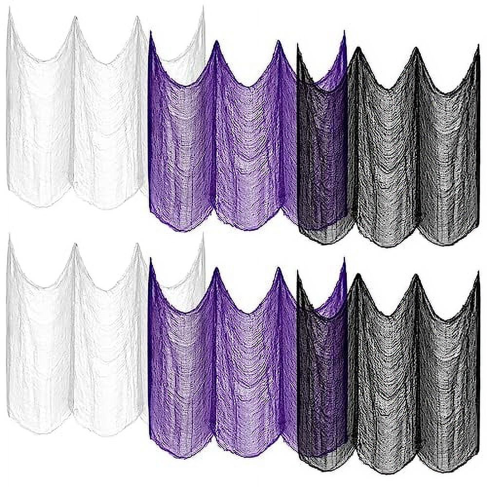 Black Cloth, Scary Drape Cloth Entryways Gauze for Party Decoration - Walmart.com