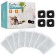 ZeePet cat water fountain filter Replacements for 120oz/3.5L Stainless ...