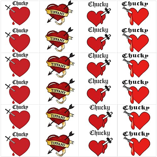 Bride Of Chucky Heart Tattoo