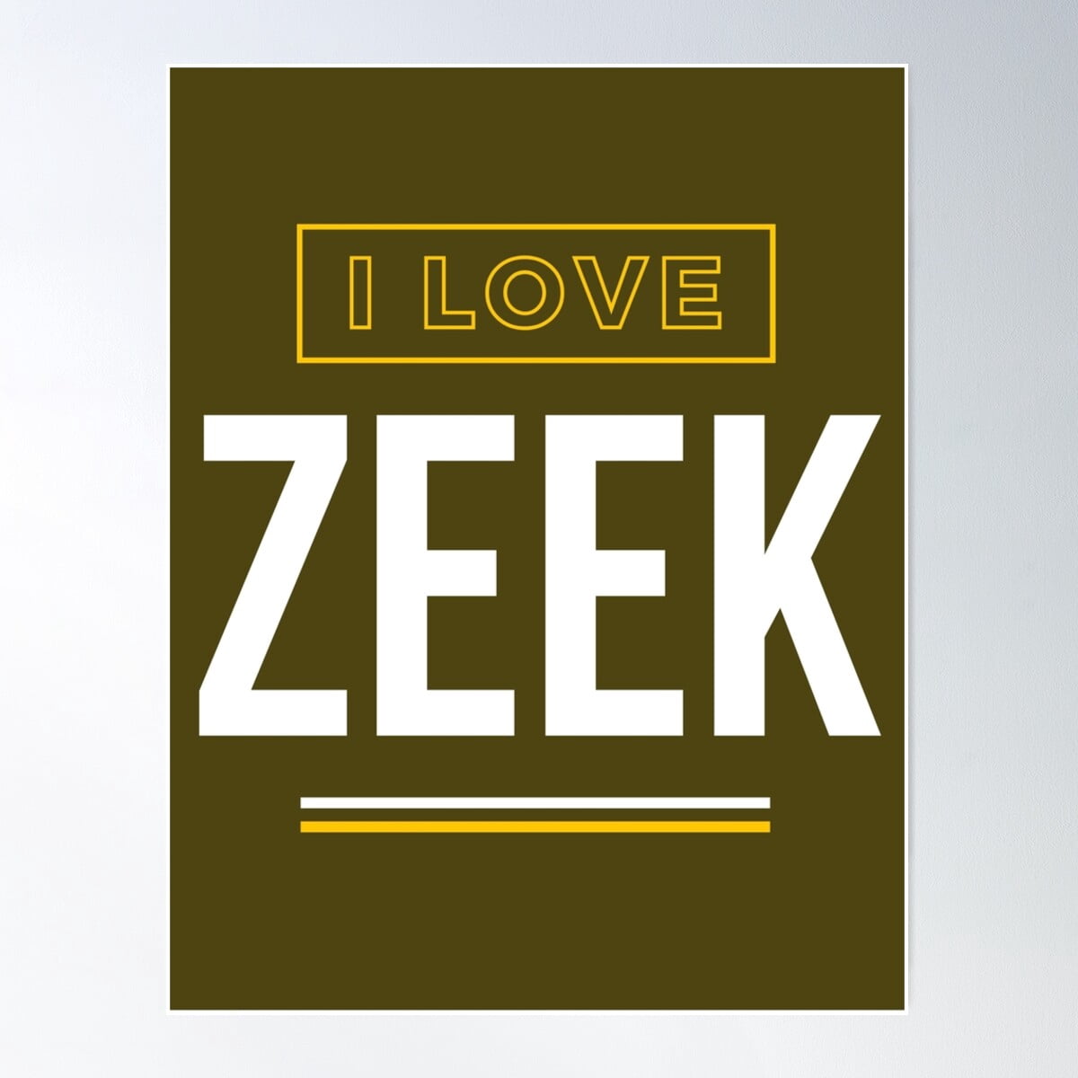 Zeek Poster Wall Art, Modern Wall Decor For Living Room Bedroom, 24x36 ...