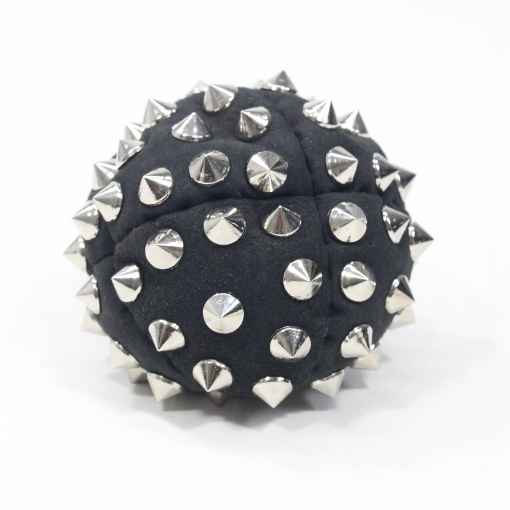 Zeekio Bad Ass Juggling Ball - Metal Studs on Eight Hand Sewn Panels ...