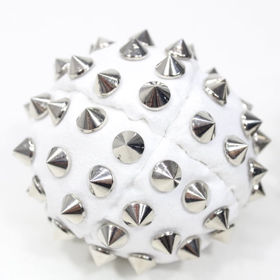 Zeekio Bad Ass Juggling Ball - Metal Studs on Eight Hand Sewn Panels ...