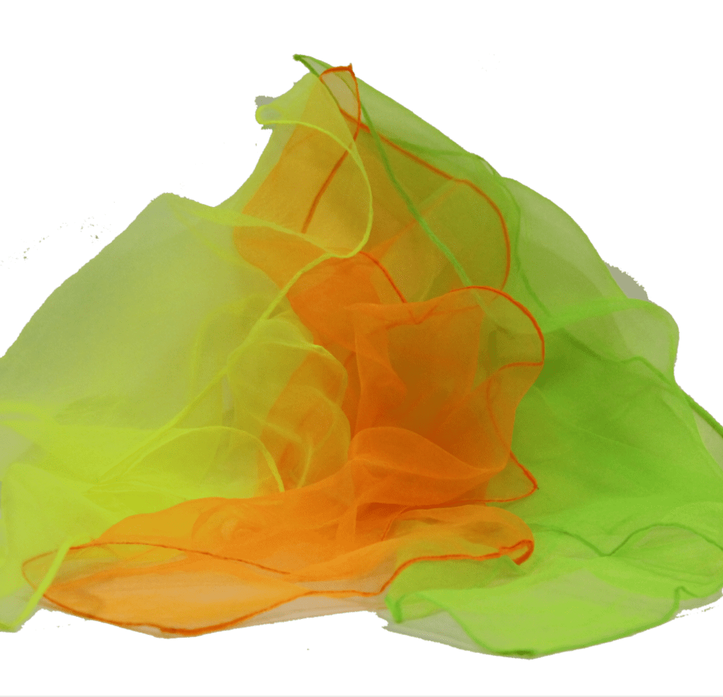 Zeekio Beginner Juggling Scarves Set of 3 (Orange Green Yellow ...