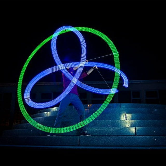 Zeekio LED Poi Balls, Beginner to Pro, Multi-color, 6 Settings, Great ...