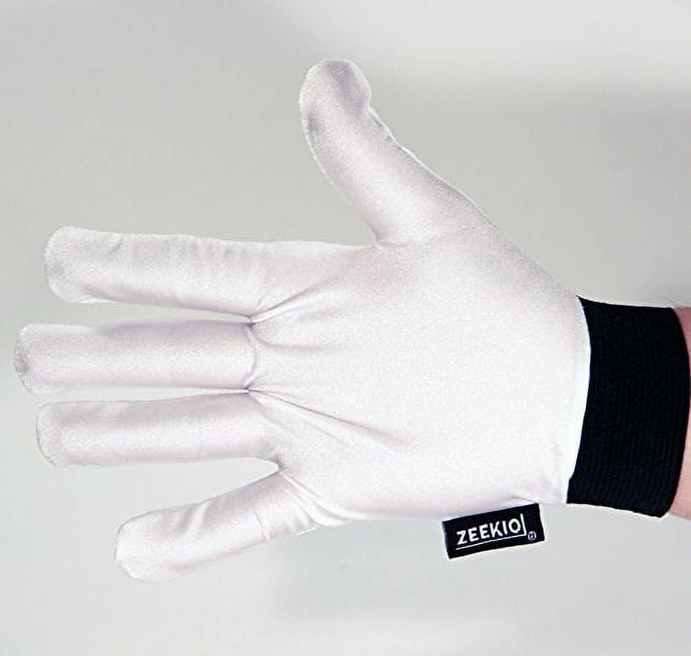 Zeekio Five Finger Yoyo Glove Large White - Walmart.com