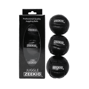 Zeekio Galaxy Juggling Balls - Premium 12 Panel Genuine Leather Balls ...