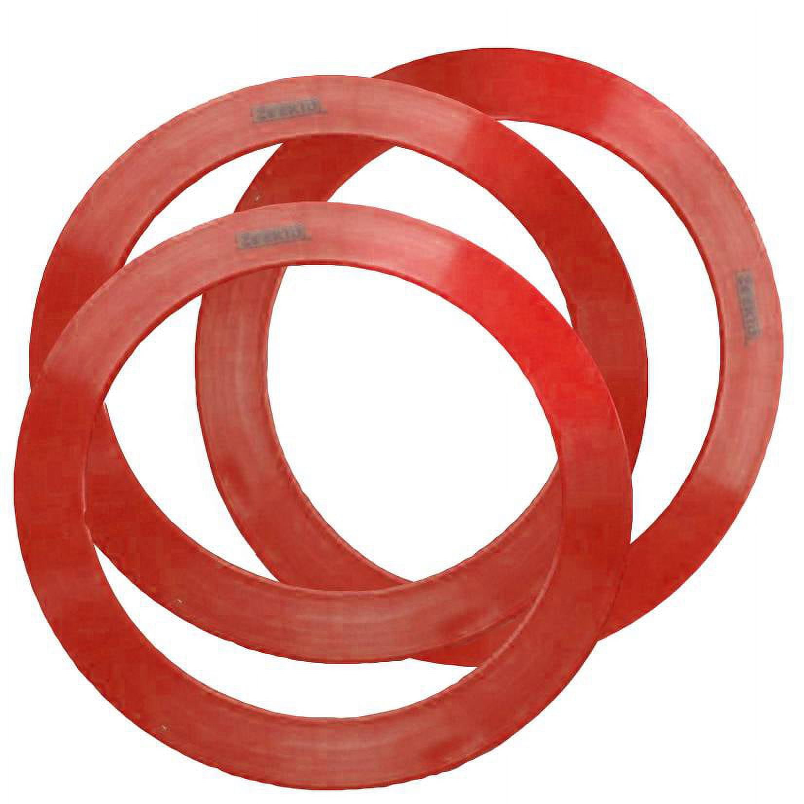 Zeekio Junior Juggling Rings - 9.5" Diameter - Great for Kids - Set of ...