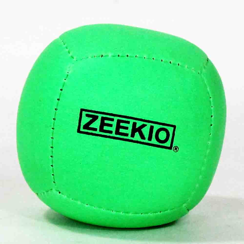 Zeekio Lunar Juggling Ball - 110g Professional UV Reactive 6 Panel Ball ...