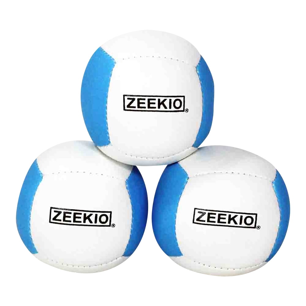 Zeekio Lunar Juggling Balls - 110g Professional UV Reactive 6 Panel ...