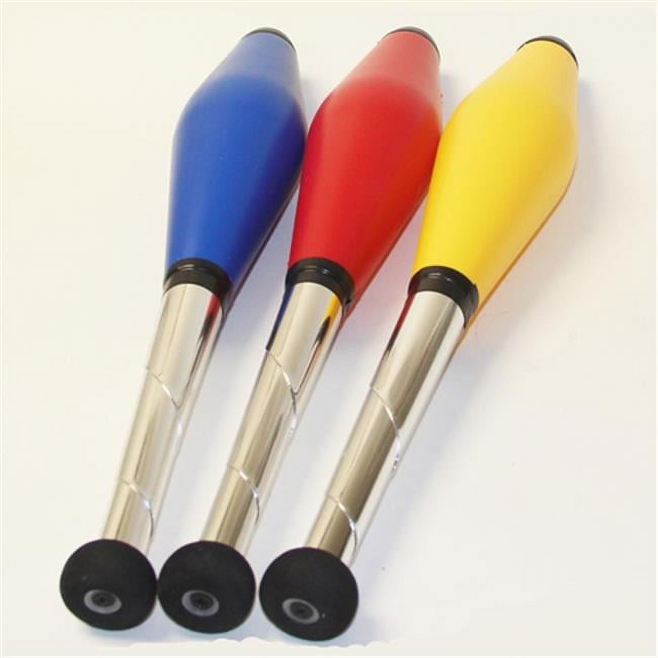 Zeekio Pixie Junior-Sized Juggling Clubs Set - Blue, Red, Yellow ...