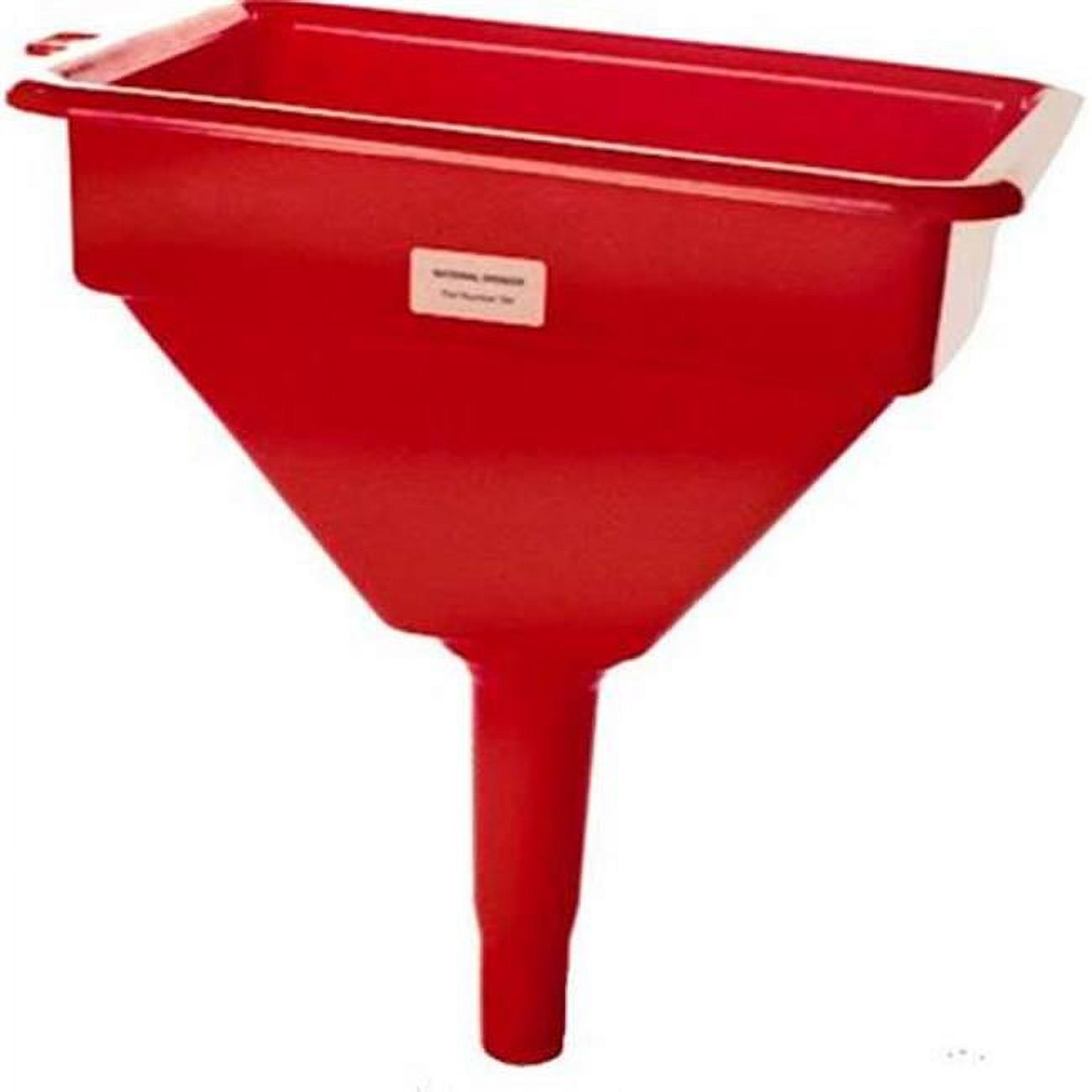 Zeeline 10 in. x 7 in. Heavy Duty Polyethylene Funnel with Screen for ...