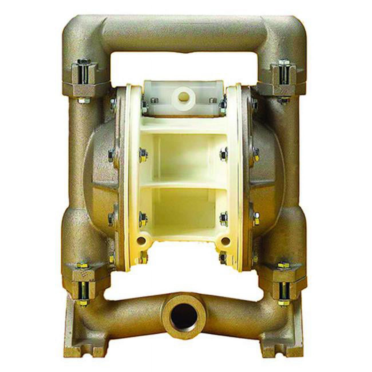 Zeeline Air-Operated Aluminum Double Diaphragm Pump 1 in. NPT - 37 GPM ...