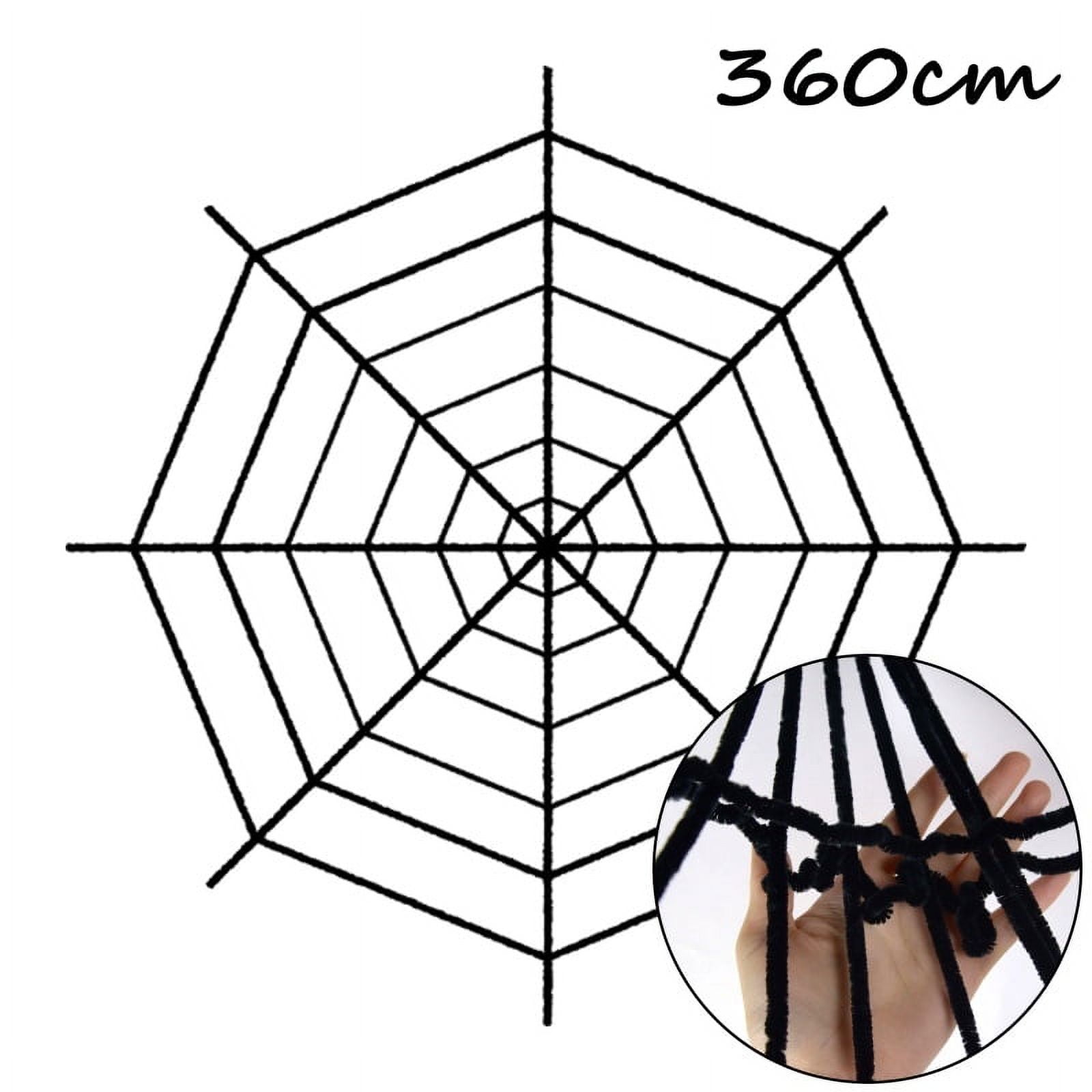 Zeeyh Huge Spider Web Halloween Decoration Cobweb Home Festival Party ...