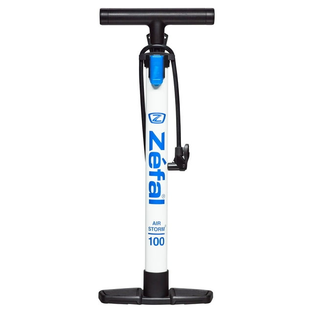 Zefal Air Storm Bicycle Floor Pump, 100 Psi, Presta, Schrader ...