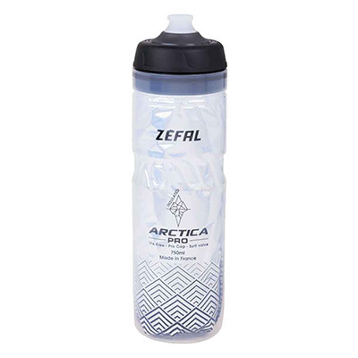 Zefal Bottle 25 Ounce Arctica Pro 75 Insulated Silver/Black - 1678 ...