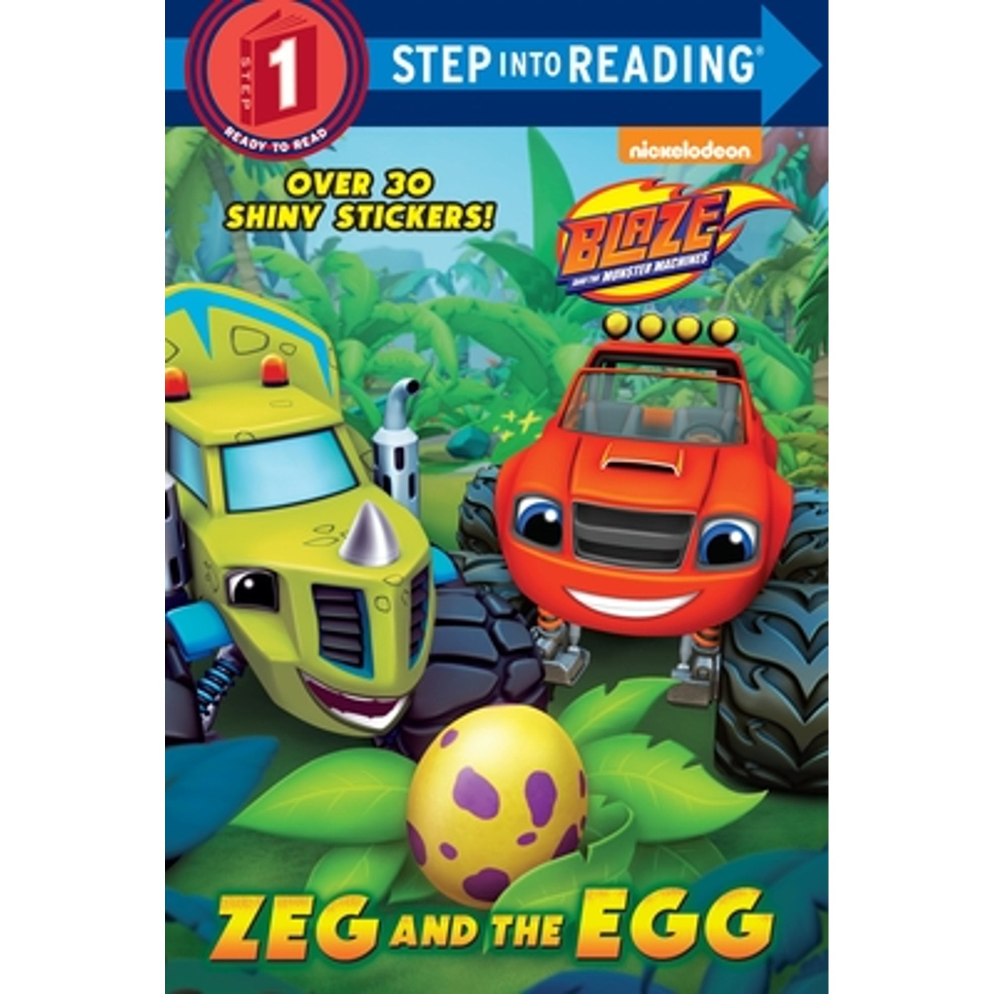 Pre-Owned Zeg and the Egg (Blaze and the Monster Machines) (Paperback ...