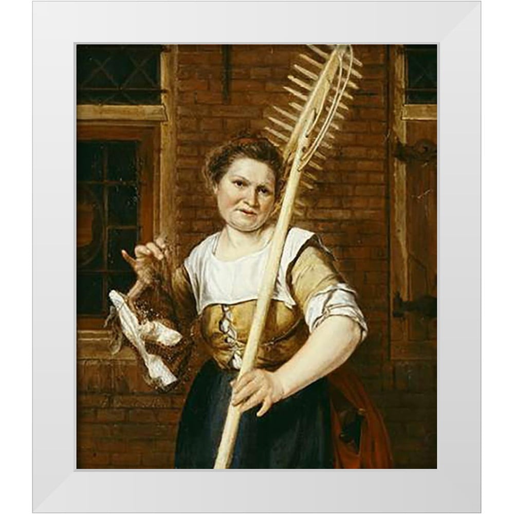 Zegelaar, Gerrit 20x23 White Modern Wood Framed Museum Art Print Titled ...