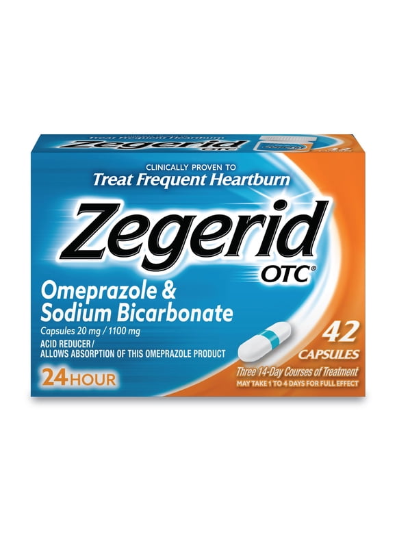 Omeprazole in Antacids and Heartburn Relief - Walmart.com