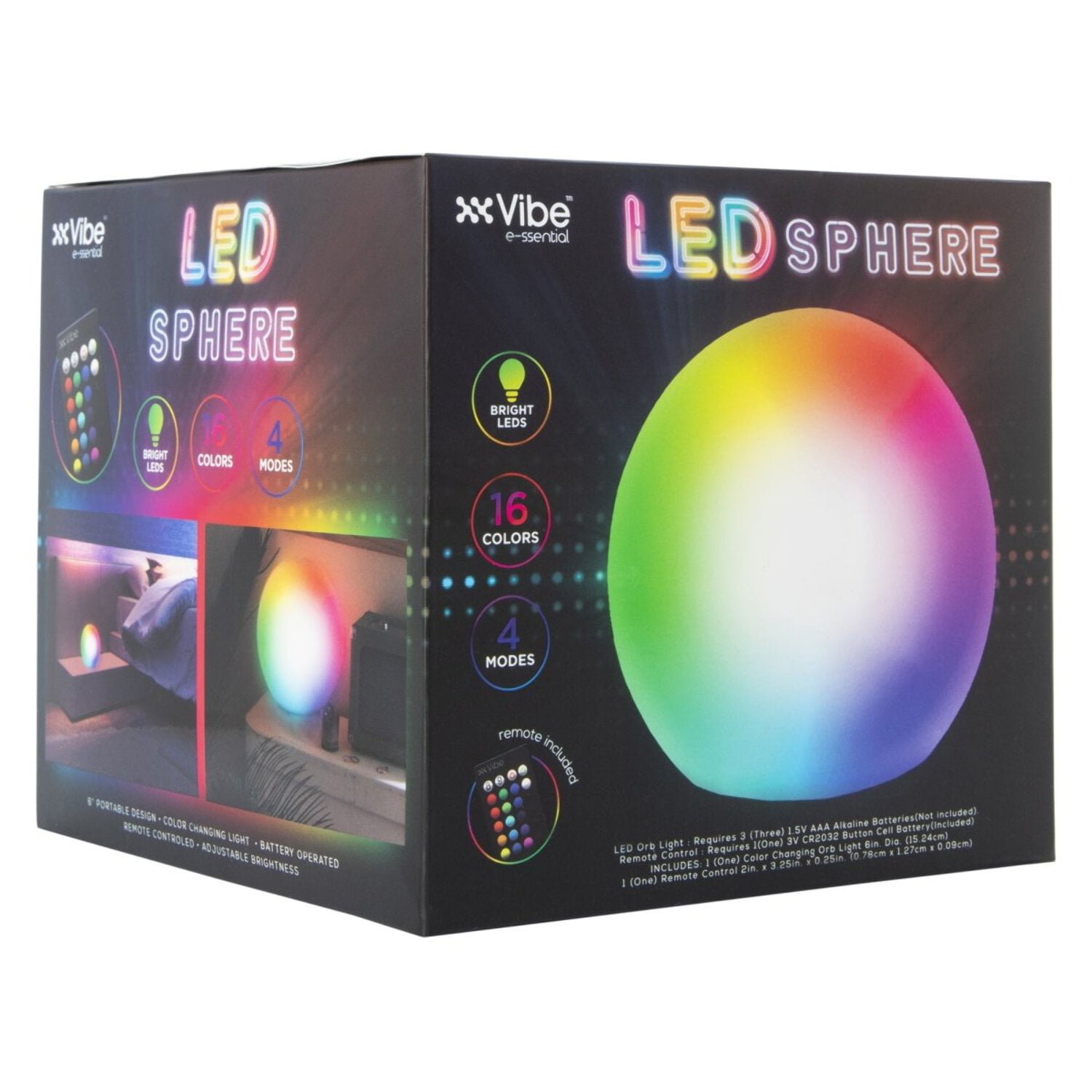 Zegsy Color Change Sphere LED Night Lights - Walmart.com