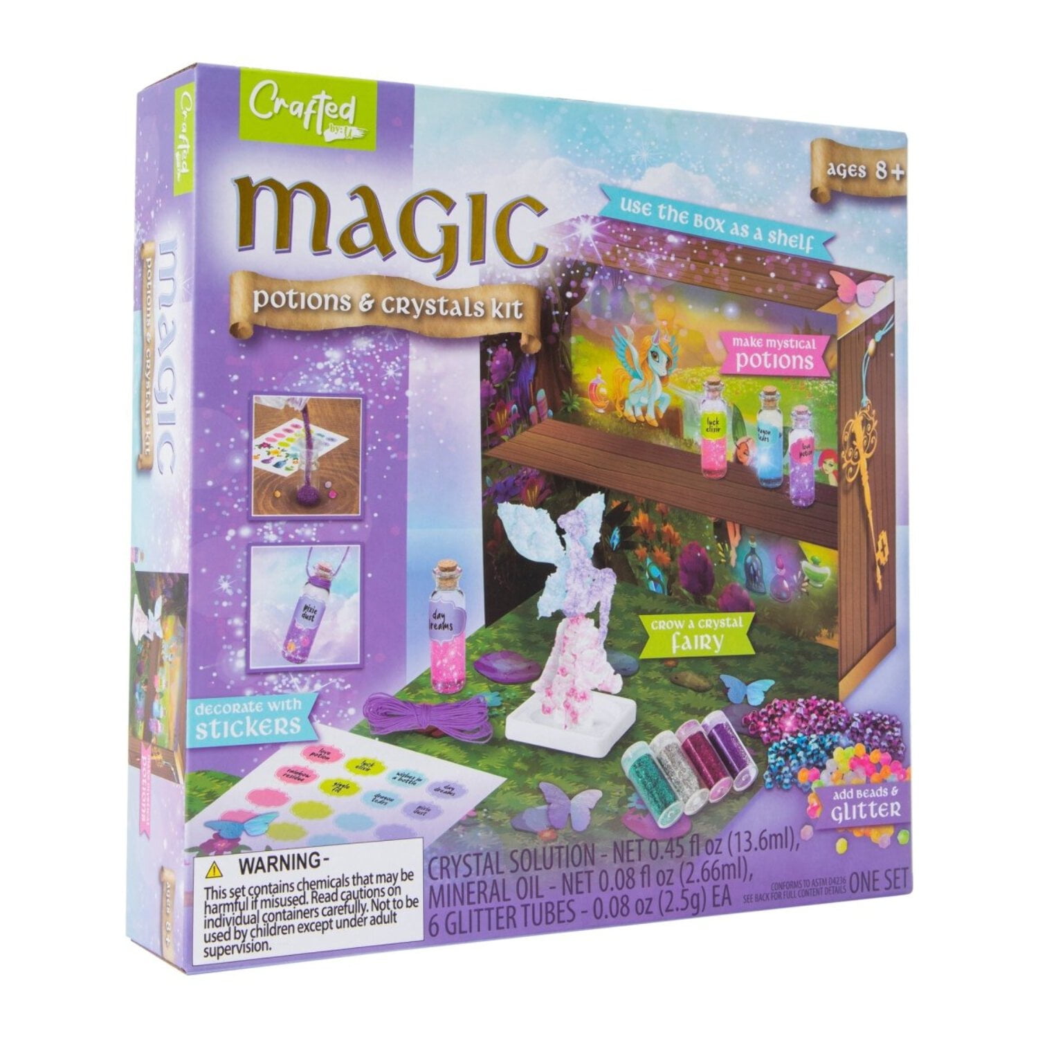 Zegsy Magic Potions & Crystal DIY Craft Kit for Kids, Teens, Beginners ...