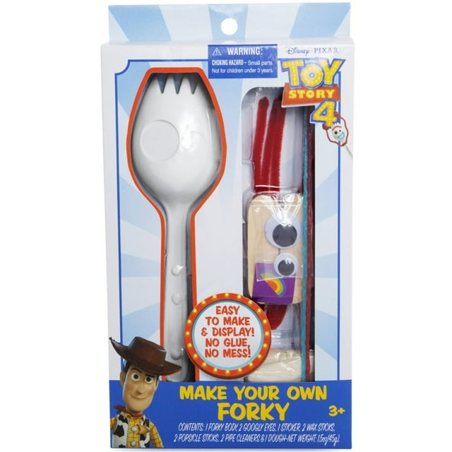 Zegsy Toy Story 4 Forky Craft Kit - Fun Activity Set for Kids to Create ...