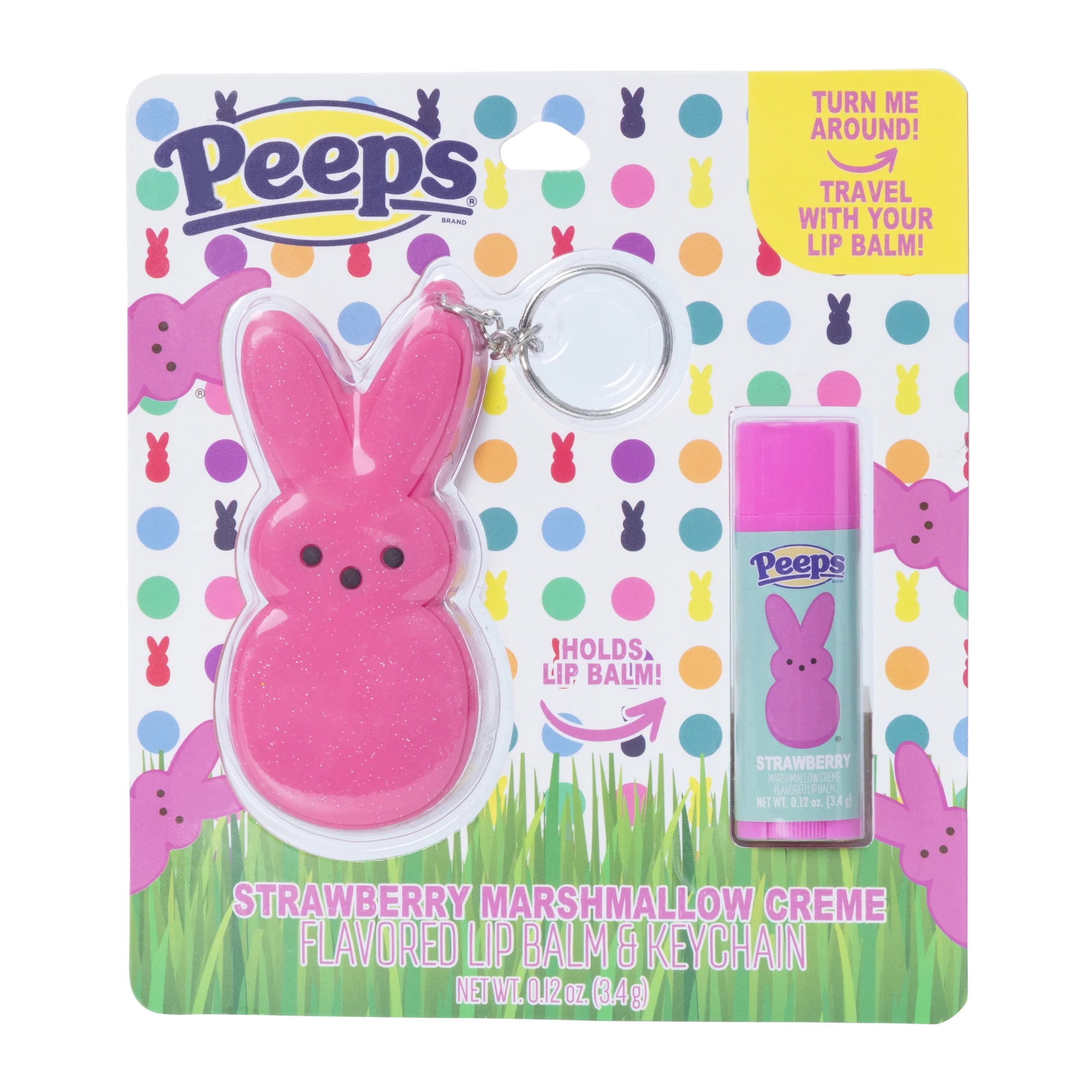 Peeps Flavored Lip Balm And Keychain, (2 Pack) - Walmart.com