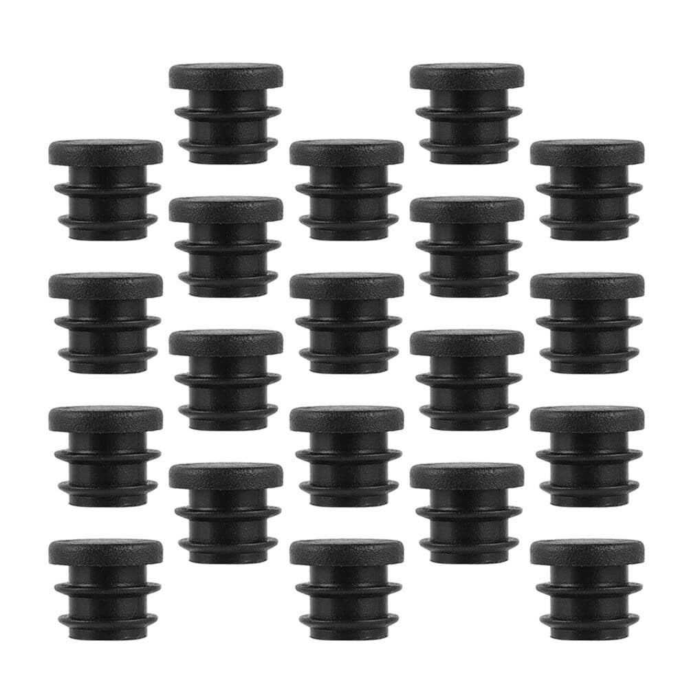 Zehuanyu 1 Bag 100pcs Round Plugs Plastic Plugs Tube Plugs Tubing Eng ...