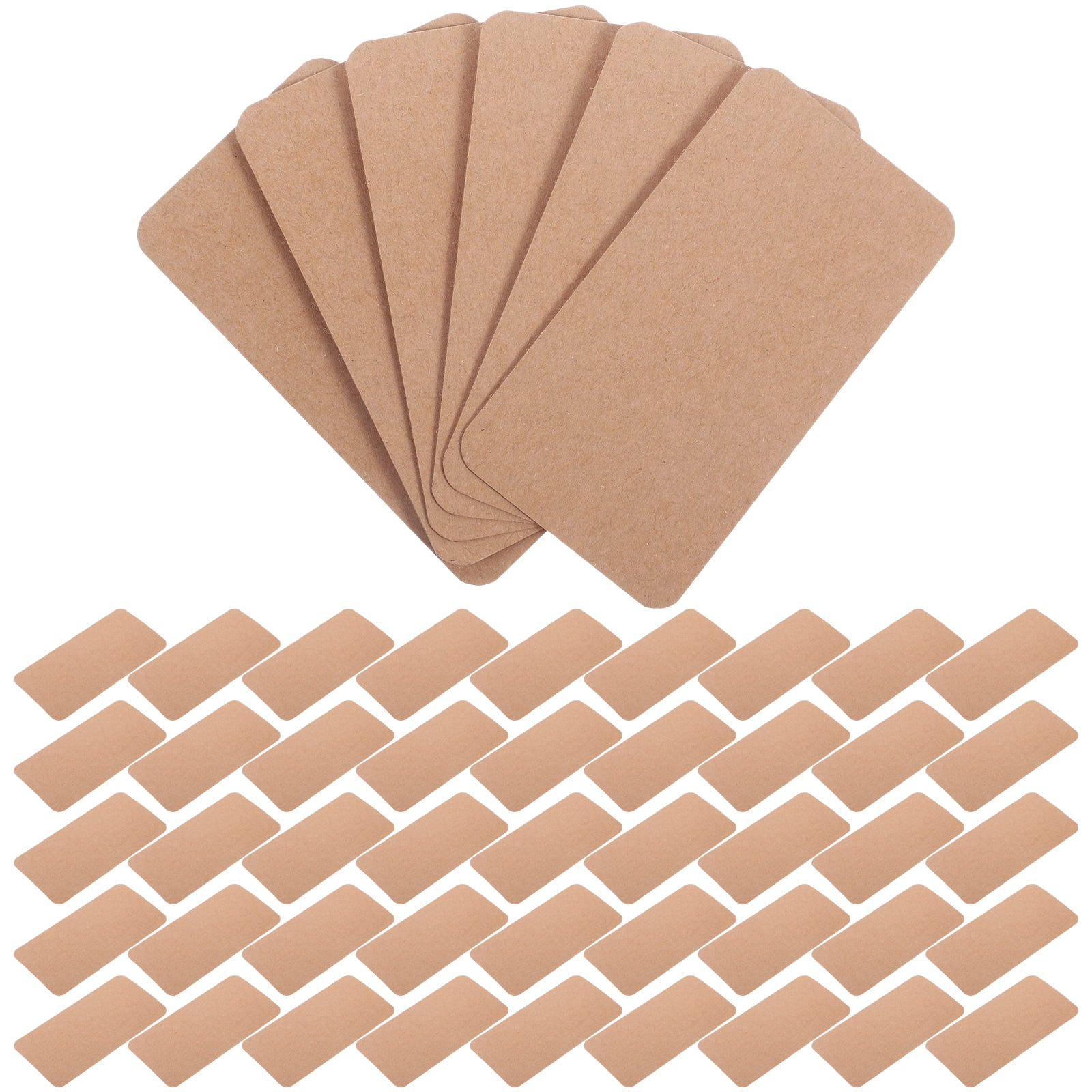 Zehuanyu 1 Box Blank Index Cards Blank Business Cards Mini Message ...