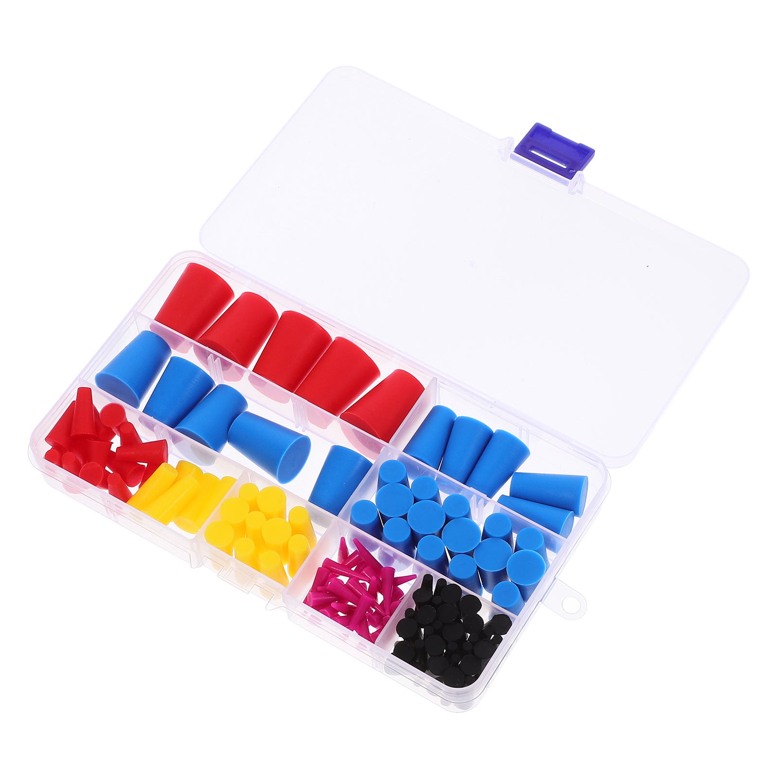 Zehuanyu 1 Box Of High Temp Silicone Rubber Tapered Plug 8 Sizes Heat ...