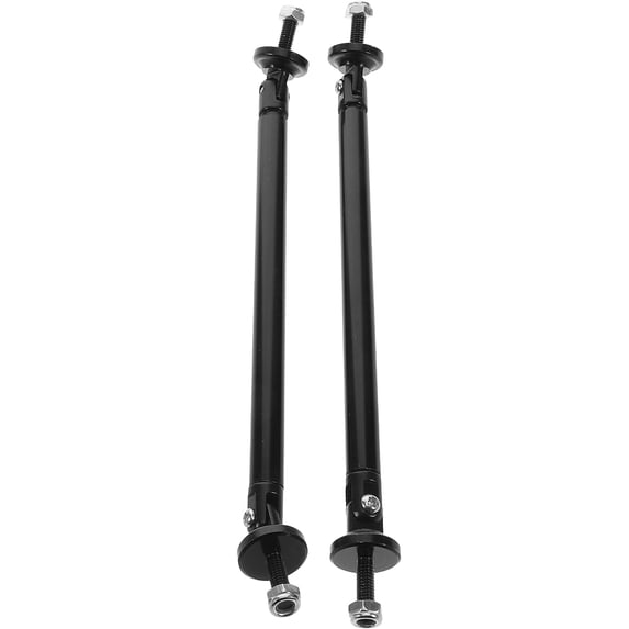 Zehuanyu 1 Pair Aluminum Front Bumper Splitter Strut Tie Rod Bar Rods ...
