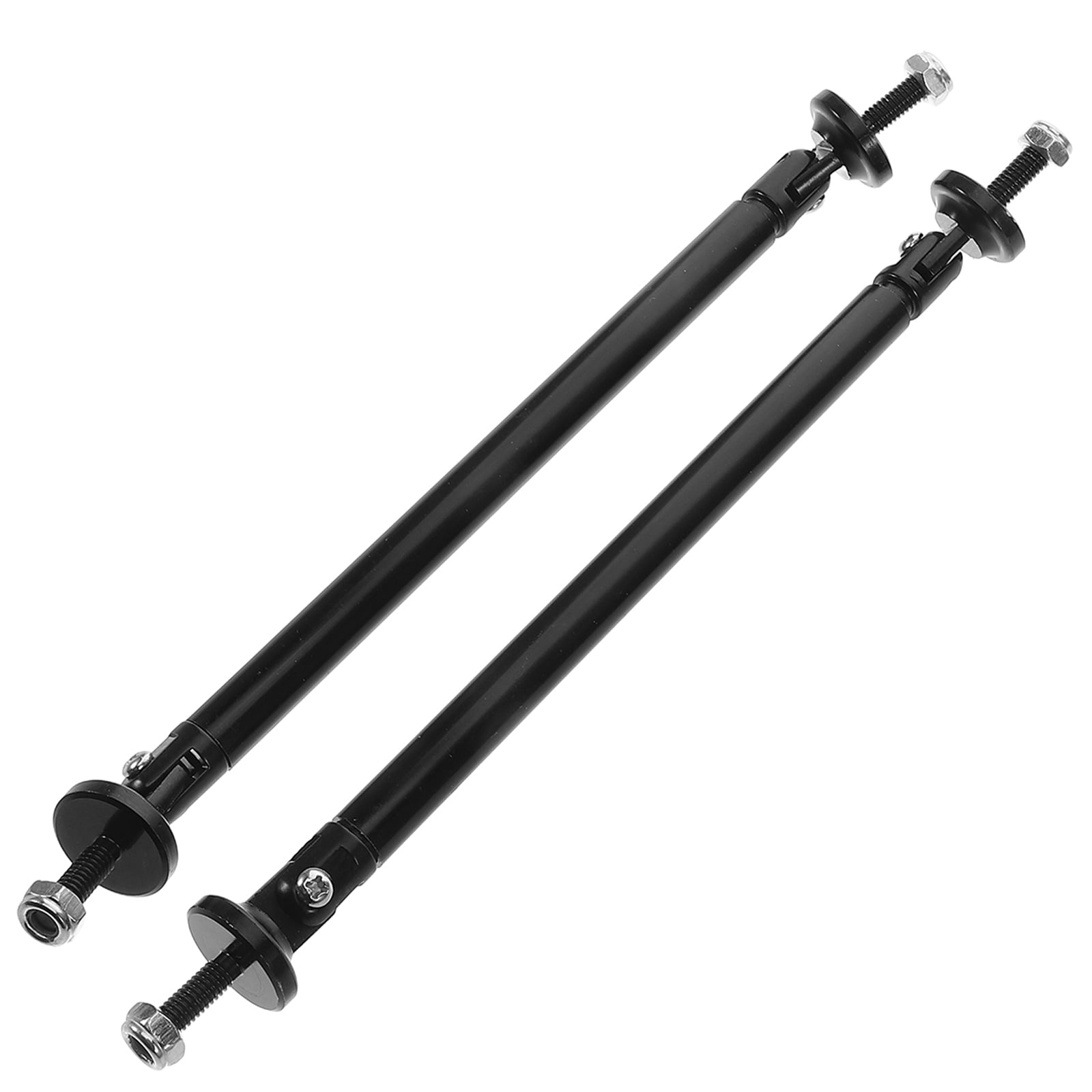 Hytrove Easy Installation Splitter Rods Black Aluminum Alloy 1 Pair For ...