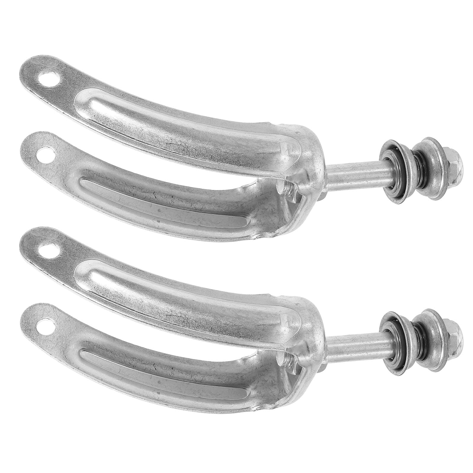 Zehuanyu 1 Pair Steel Wheelchair Bracket Replacement Front Wheel Rack ...