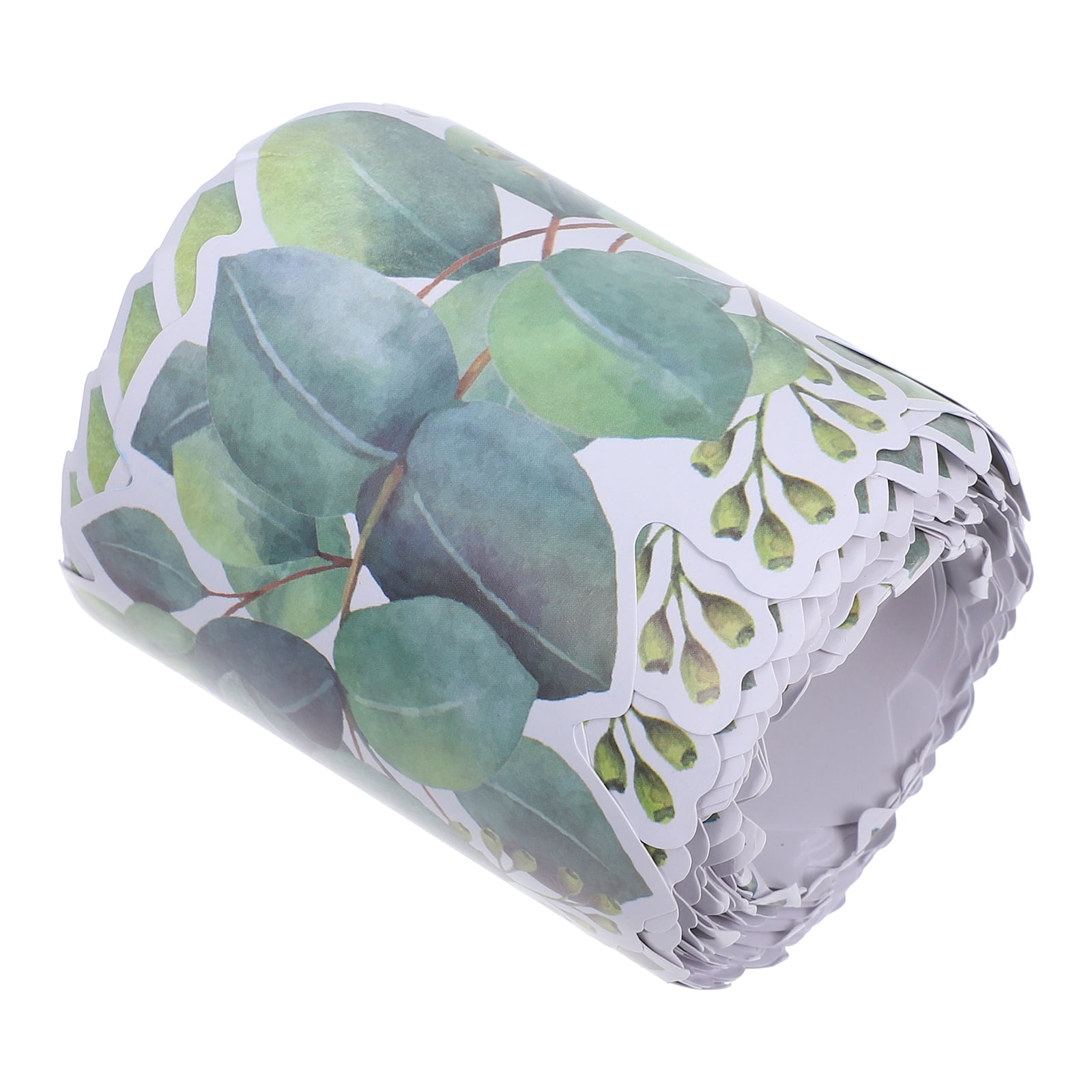 Zehuanyu 1 Roll Eucalyptus Leaf Border Classroom Trim Decor Holiday ...